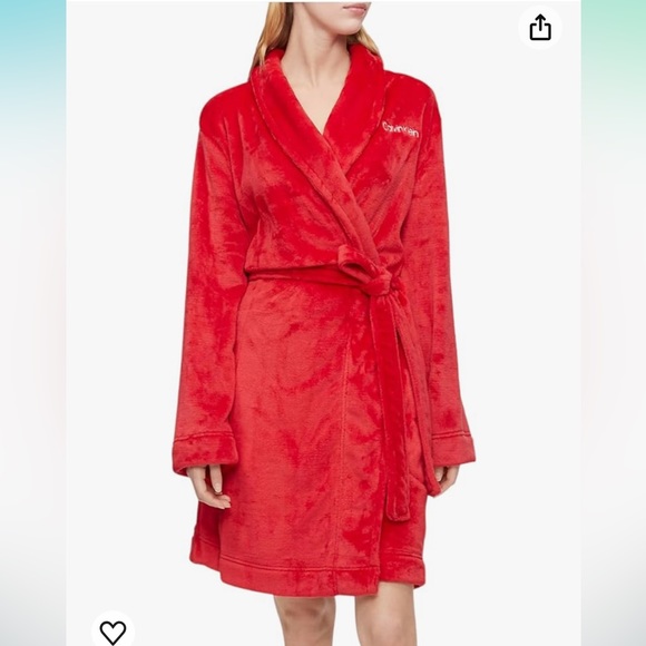 Calvin Klein | Intimates & Sleepwear | Calvin Klein Womens Logo Belted ...